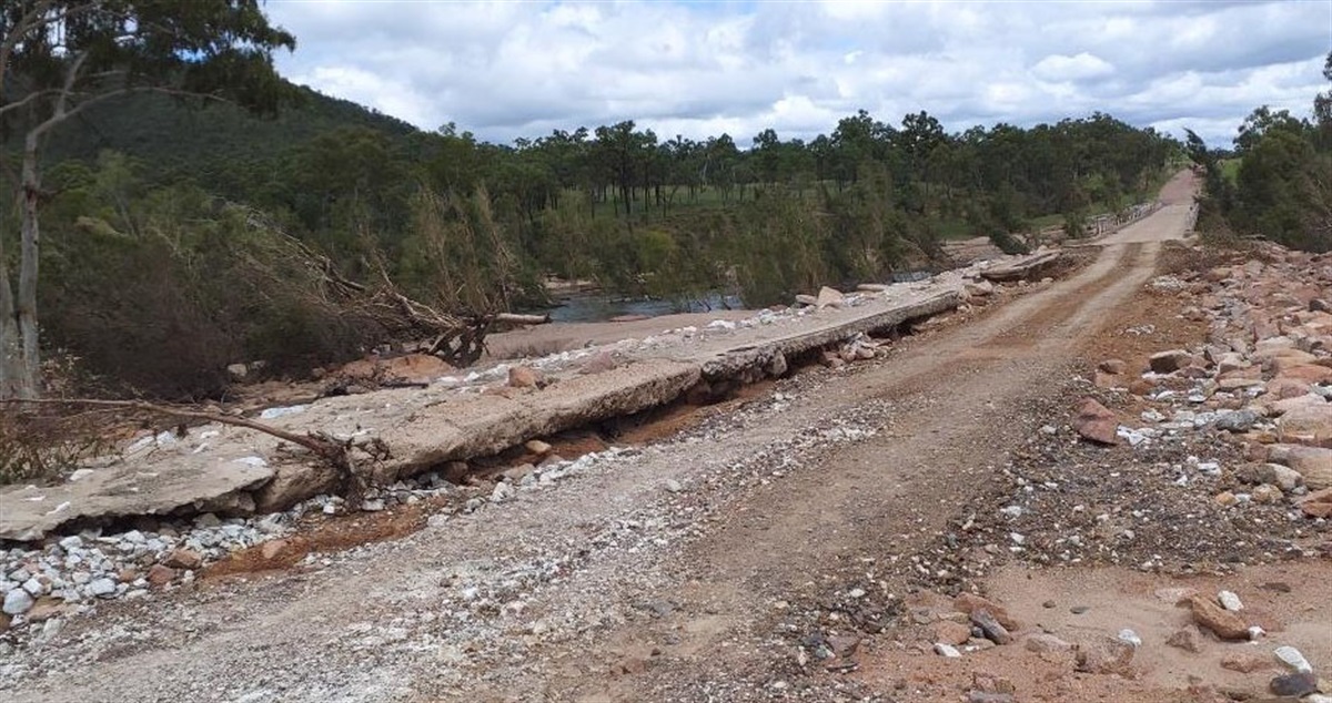 Flood damaged roads pose a risk for cattle sales | Charters Towers ...