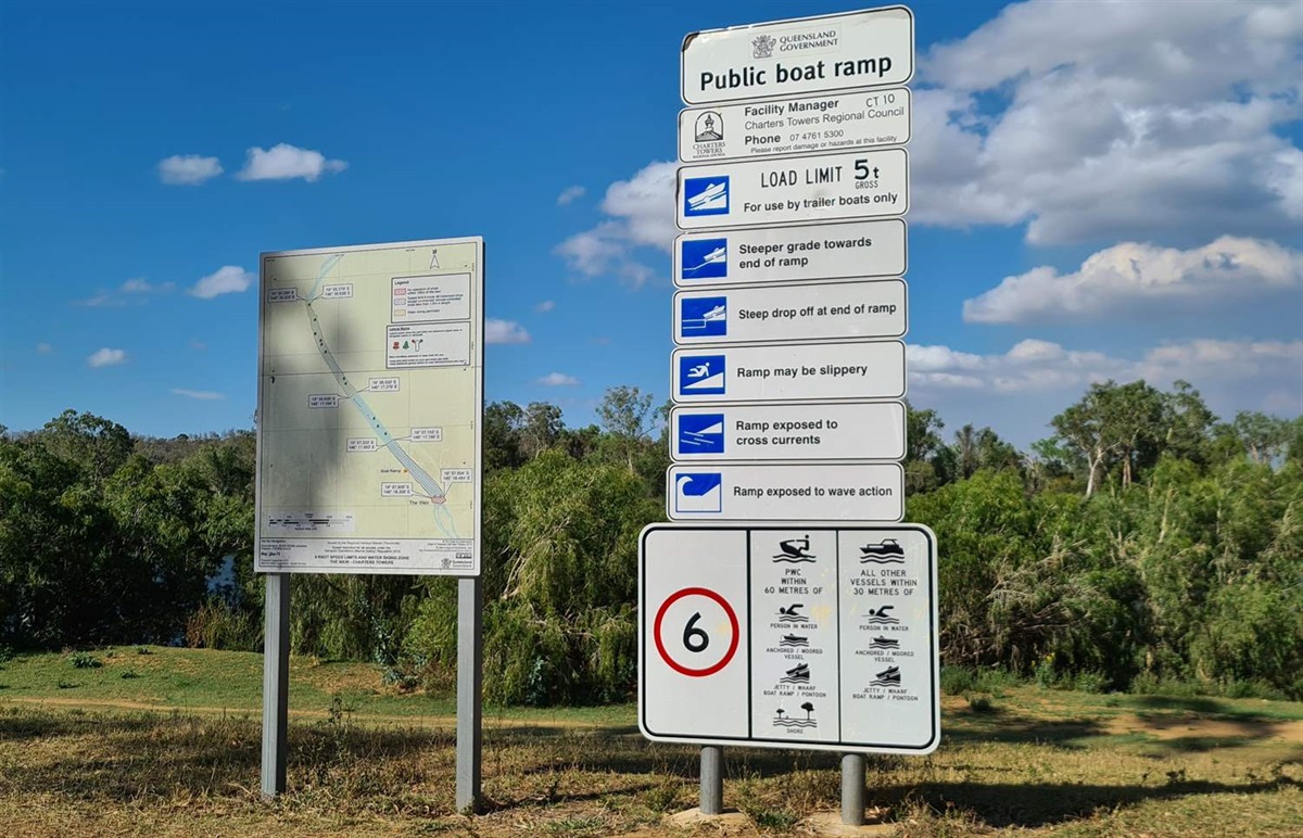 Dave Chapman Park (Boat Ramp) & Weir Recreation and Ski Park | Charters ...