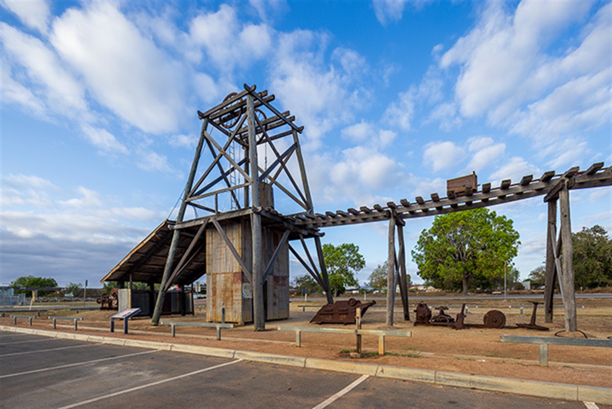 Columbia Poppet Head | Charters Towers Regional Council